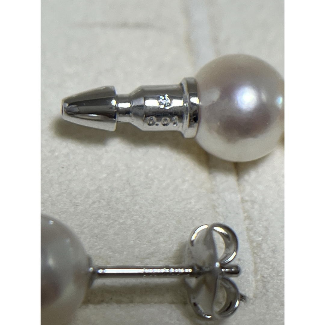 TASAKI - タサキ 8〜8.5㎜ K18×ダイヤ留金 パールネックレス 8.3 TASAKI - タサキ 8〜8.5㎜ K18×ダイヤ留金 パールネックレス 8.3