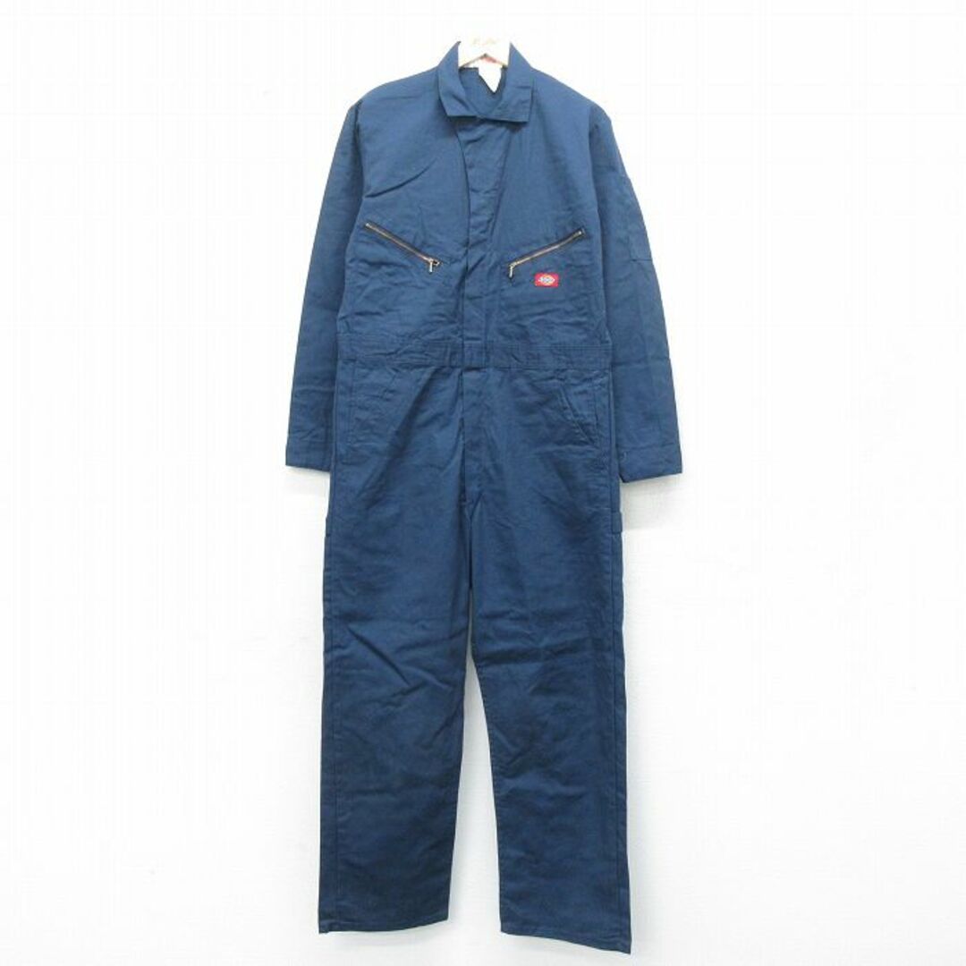 Dickies - W41☆古着 ディッキーズ Dickies 長袖 ワーク ツナギ Dickies - W41☆古着 ディッキーズ Dickies 長袖 ワーク ツナギ