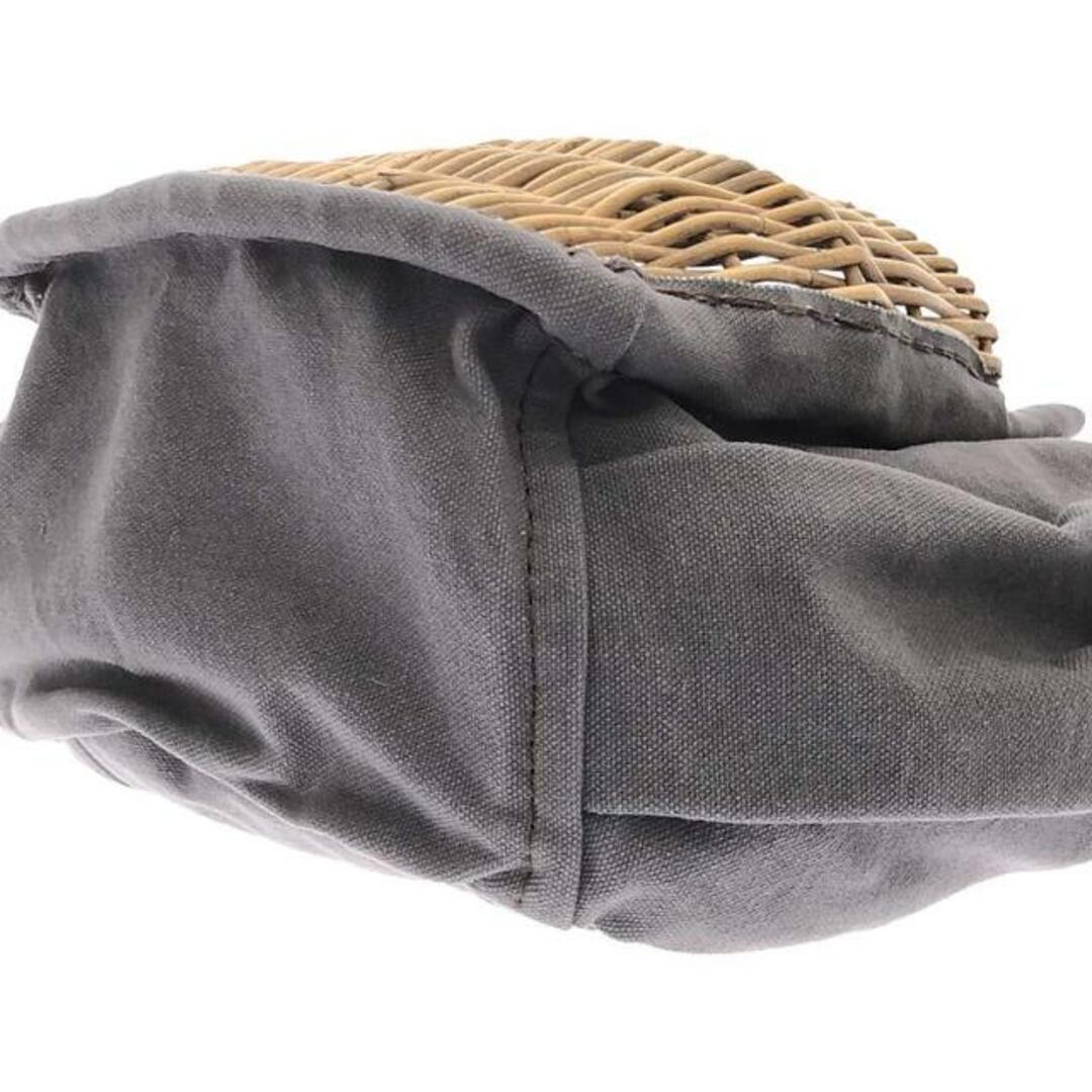 美品】 ebagos / エバゴス | ポケット付き カゴ キャンバス 美品】 ebagos / エバゴス | ポケット付き カゴ キャンバス