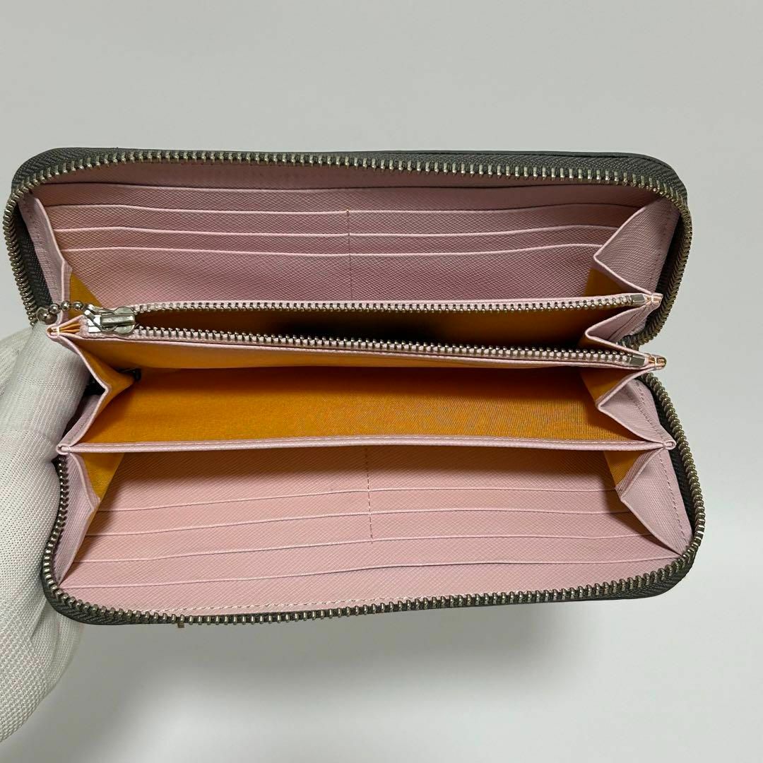 美品 【完売モデル✨】 A.D.M.J. ラウンドジップ クロコ型押し 美品 【完売モデル✨】 A.D.M.J. ラウンドジップ クロコ型押し