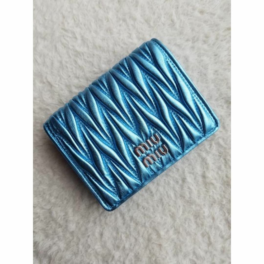 MIU MIU - 国内完売 MIU MIU ミュウミュウ マテラッセ レザー 2 MIU MIU - 国内完売 MIU MIU ミュウミュウ マテラッセ レザー 2