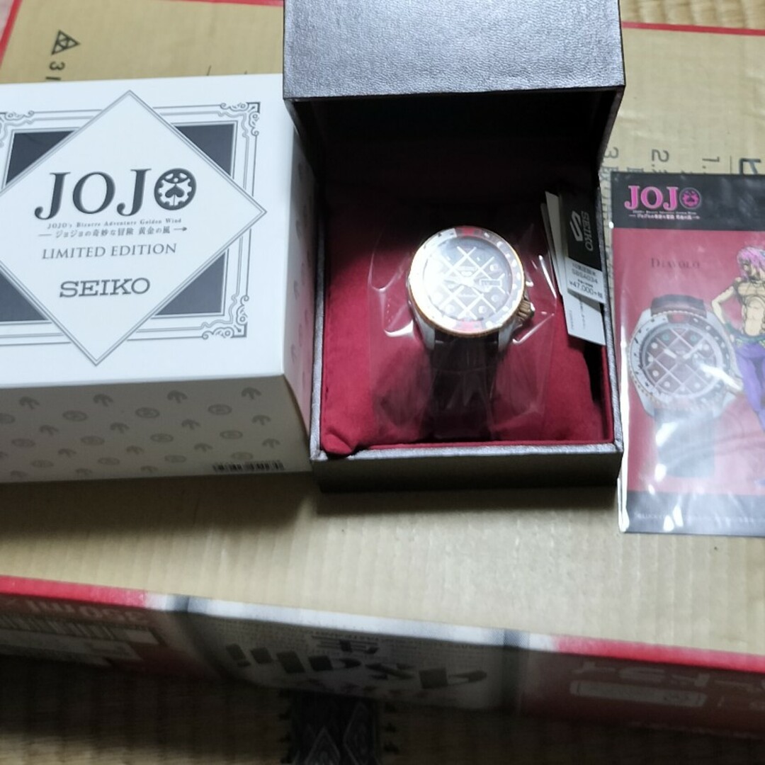 SEIKO - SBSA034 ジョジョ ディアボロモデルの通販 by じいさん SEIKO - SBSA034 ジョジョ ディアボロモデルの通販 by じいさん