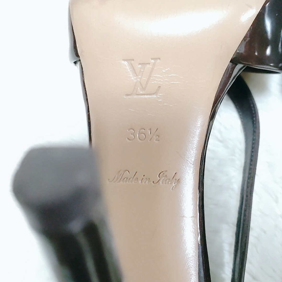 LOUIS VUITTON - LOUIS VUITTON ルイヴィトン パンプス オープン LOUIS VUITTON - LOUIS VUITTON ルイヴィトン パンプス オープン