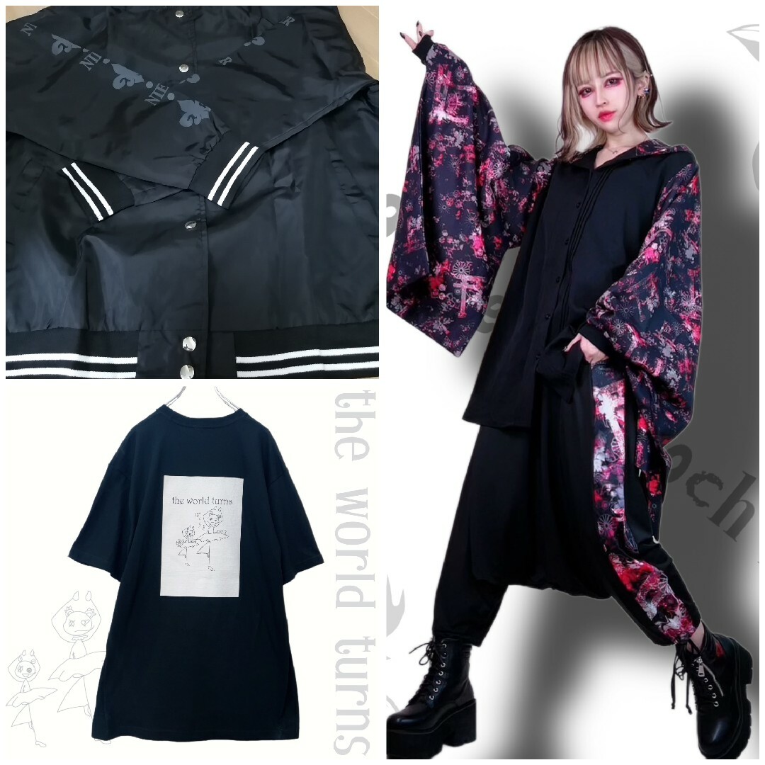NieR Clothing - NieR 和柄九尾鳥居セットアップ&ブルゾン NieR Clothing - NieR 和柄九尾鳥居セットアップ&ブルゾン
