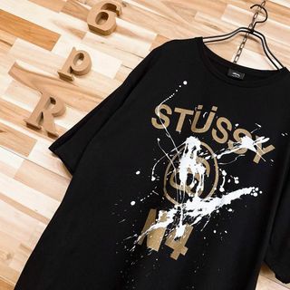 STUSSY(Tシャツ/カットソー(半袖/袖なし) ・ ゴールド/金色系 STUSSY(Tシャツ/カットソー(半袖/袖なし) ・ ゴールド/金色系