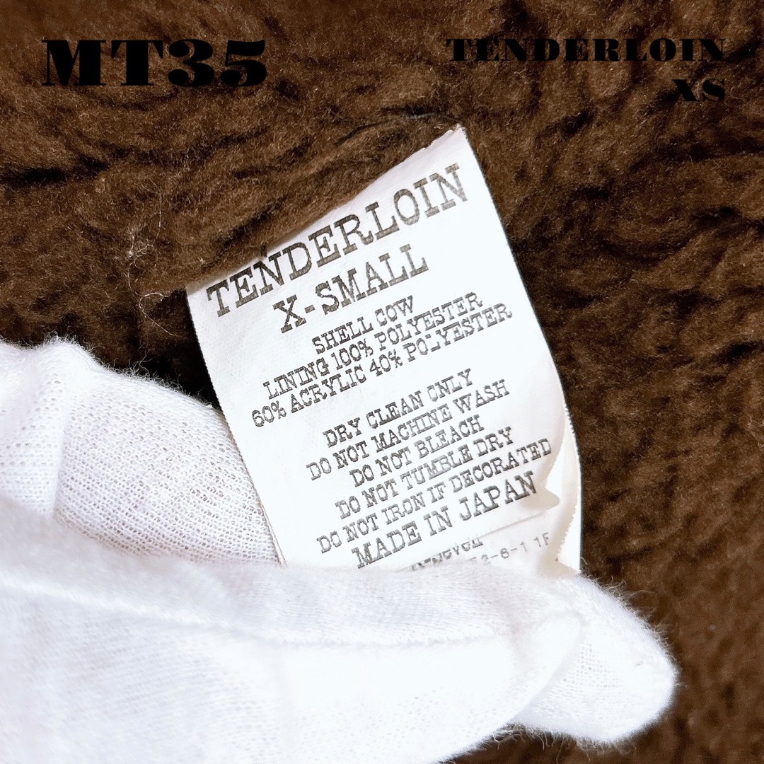 TENDERLOIN - ☆限定出品☆ TENDERLOIN サドル スエード TENDERLOIN - ☆限定出品☆ TENDERLOIN サドル スエード