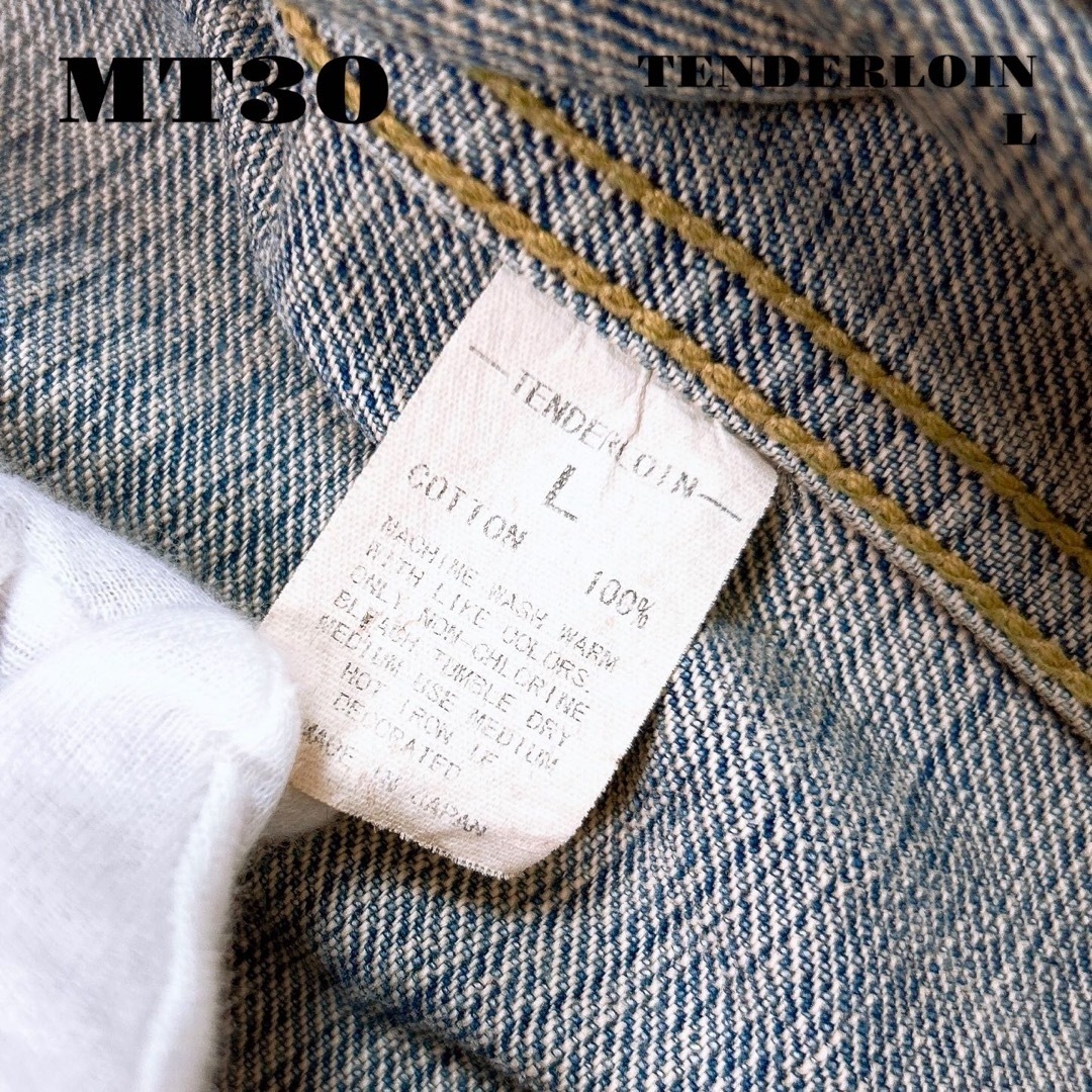 TENDERLOIN - 希少品! TENDERLOIN デニム ジャケット TENDERLOIN - 希少品! TENDERLOIN デニム ジャケット