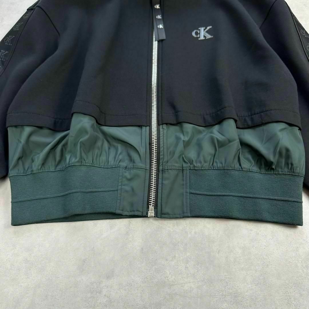 カルバンクラインジーンズ 22aw ドッキング トラックジャケット M カルバンクラインジーンズ 22aw ドッキング トラックジャケット M