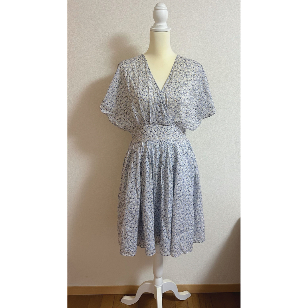 TOCCA - TOCCA♡ミニドレスワンピースサックスブルー系の通販 by TOCCA - TOCCA♡ミニドレスワンピースサックスブルー系の通販 by