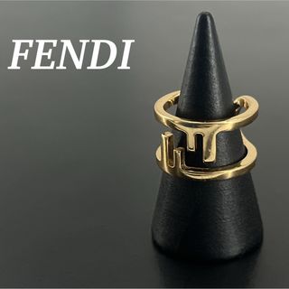 FENDI - FENDI フェンディ 指輪 リング オーロック FFロゴ FENDI - FENDI フェンディ 指輪 リング オーロック FFロゴ