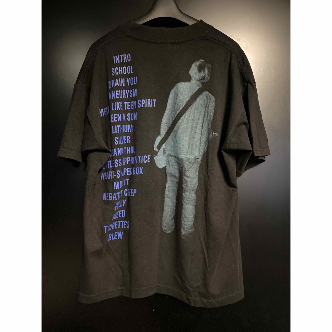 激レア NIRVANA Tシャツ ブラック KURT COBAINの通販 by BB's 激レア NIRVANA Tシャツ ブラック KURT COBAINの通販 by BB's