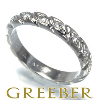 CHAUMET - ショーメ リング ダイヤ トルサード 7P 11.5号 Pt950 CHAUMET - ショーメ リング ダイヤ トルサード 7P 11.5号 Pt950