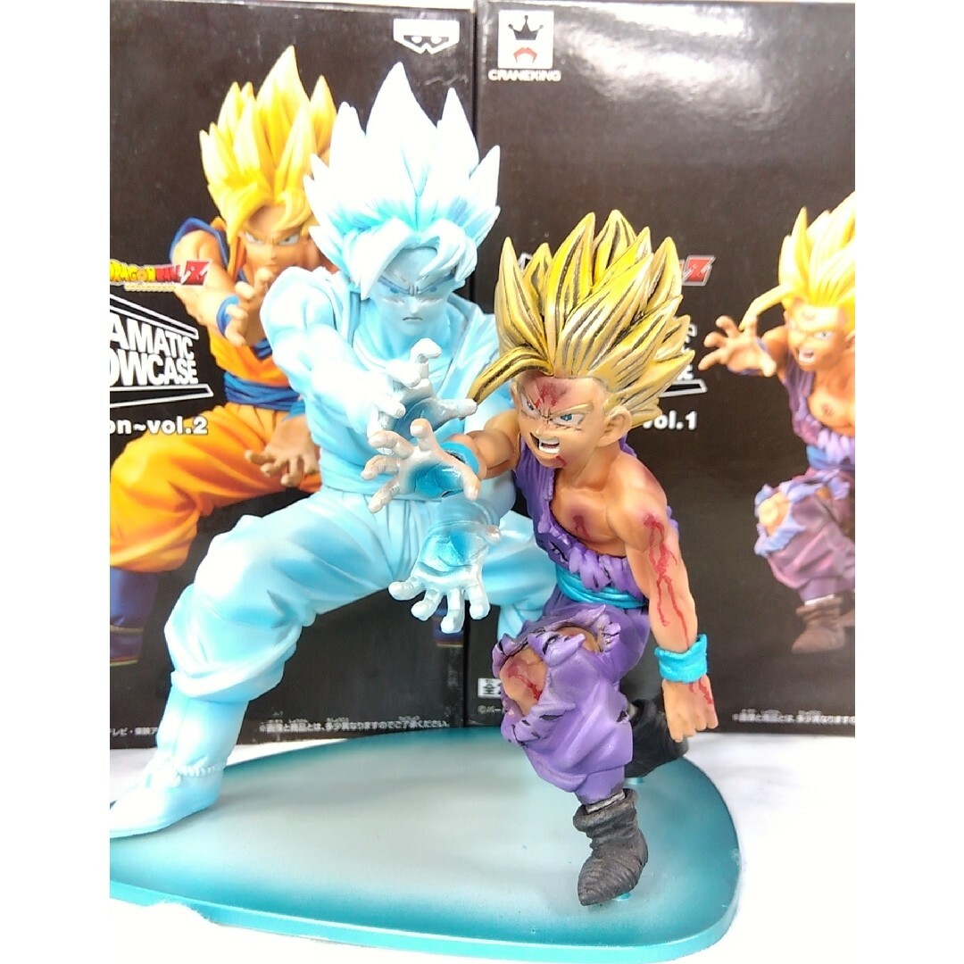 ドラゴンボールフィギュア リペイント 悟空 悟飯 ドラゴンボールフィギュア リペイント 悟空 悟飯