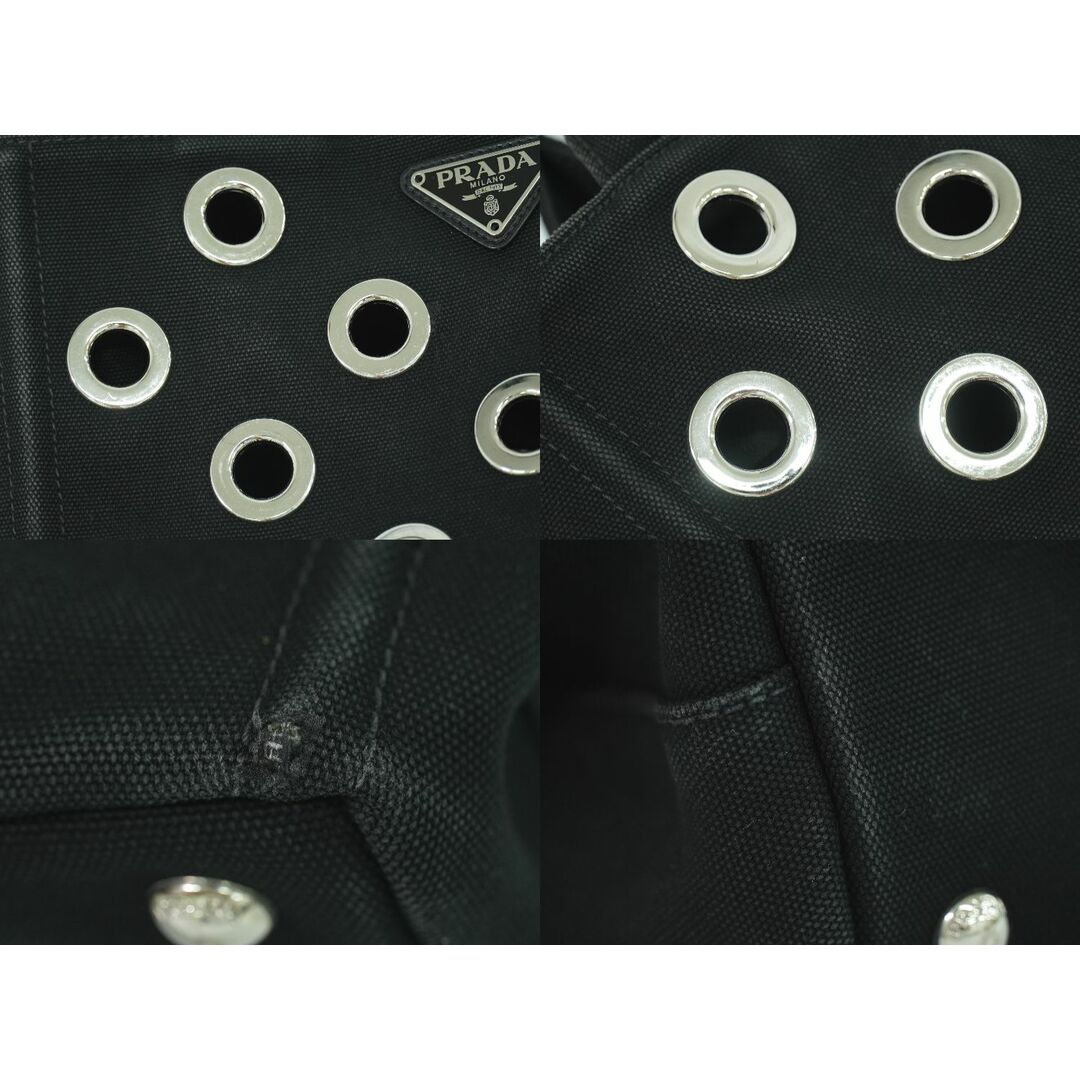 PRADA - 本物 プラダ PRADA カナパ グロメット 2WAY ショルダー PRADA - 本物 プラダ PRADA カナパ グロメット 2WAY ショルダー