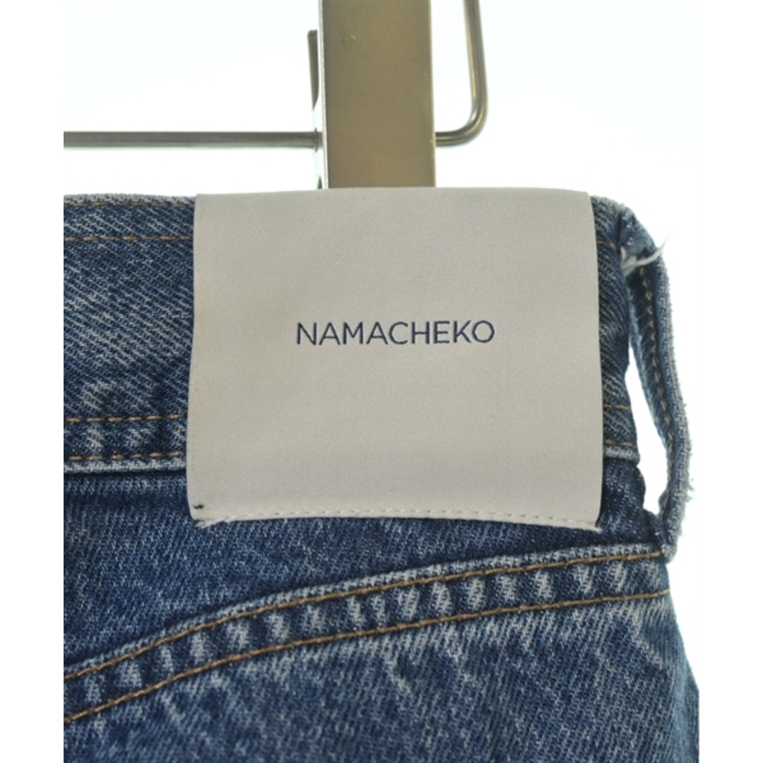 NAMACHEKO ナマチェコ デニムパンツ XS インディゴ(デニム) 【古着】 NAMACHEKO ナマチェコ デニムパンツ XS インディゴ(デニム) 【古着】