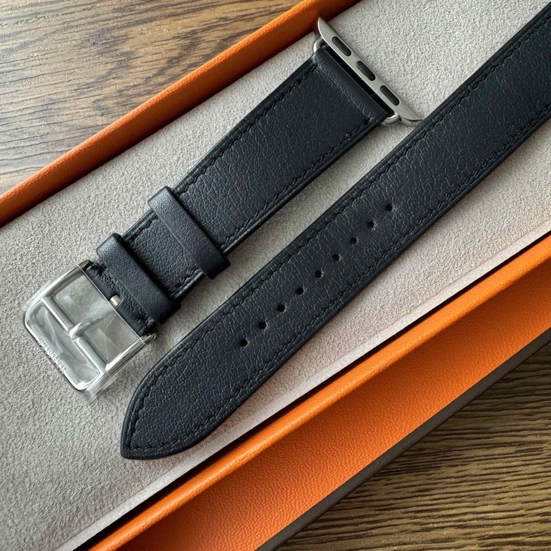 1859 Apple Watch エルメス インディゴ ドゥブルトゥール レザー 1859 Apple Watch エルメス インディゴ ドゥブルトゥール レザー