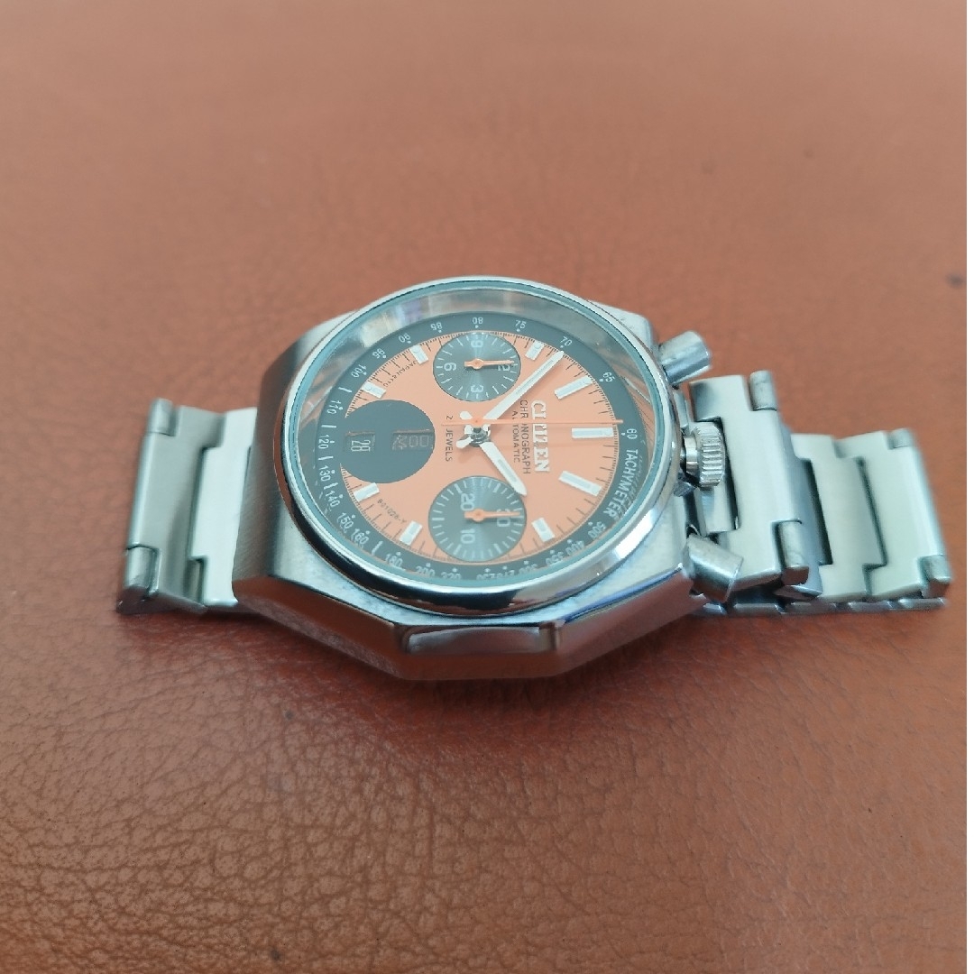 CITIZEN - シチズン チャレンジタイマー 1970年代 オレンジ文字 CITIZEN - シチズン チャレンジタイマー 1970年代 オレンジ文字