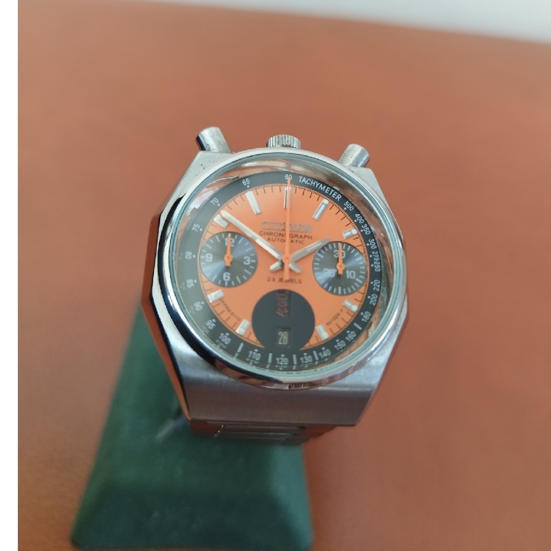 CITIZEN - シチズン チャレンジタイマー 1970年代 オレンジ文字 CITIZEN - シチズン チャレンジタイマー 1970年代 オレンジ文字