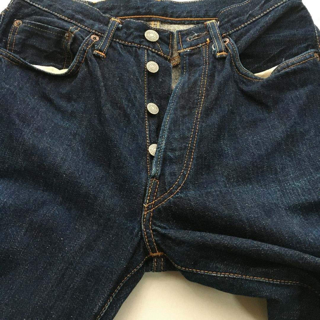 BLUE WAY - RETORO CRAFT OVERALL デニムパンツ USED 11277の BLUE WAY - RETORO CRAFT OVERALL デニムパンツ USED 11277の