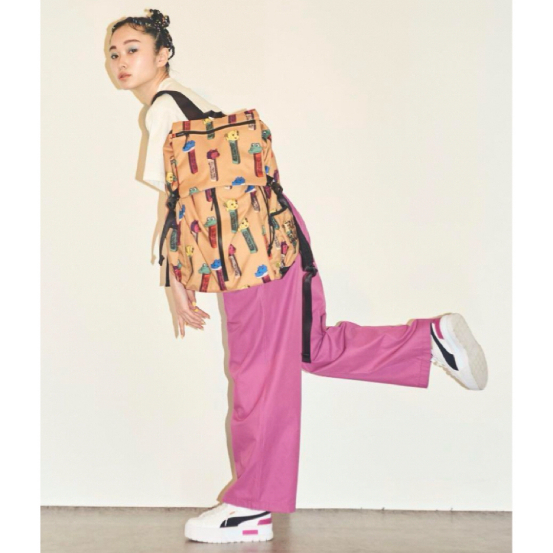 ベージュ】PEZ(ペッツ)×ear・ZOO リュック ベージュ】PEZ(ペッツ)×ear・ZOO リュック