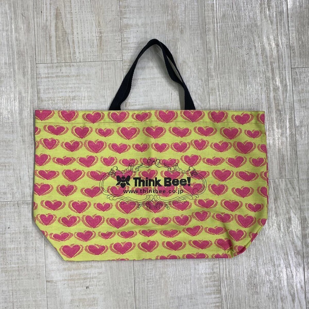 Think Bee! - Think Bee! バイカラー エコ バッグ 2枚 セット Think Bee! - Think Bee! バイカラー エコ バッグ 2枚 セット