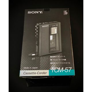 SONY - カセットウォークマンSonyTCM-57 外箱付「新品級、整備 SONY - カセットウォークマンSonyTCM-57 外箱付「新品級、整備