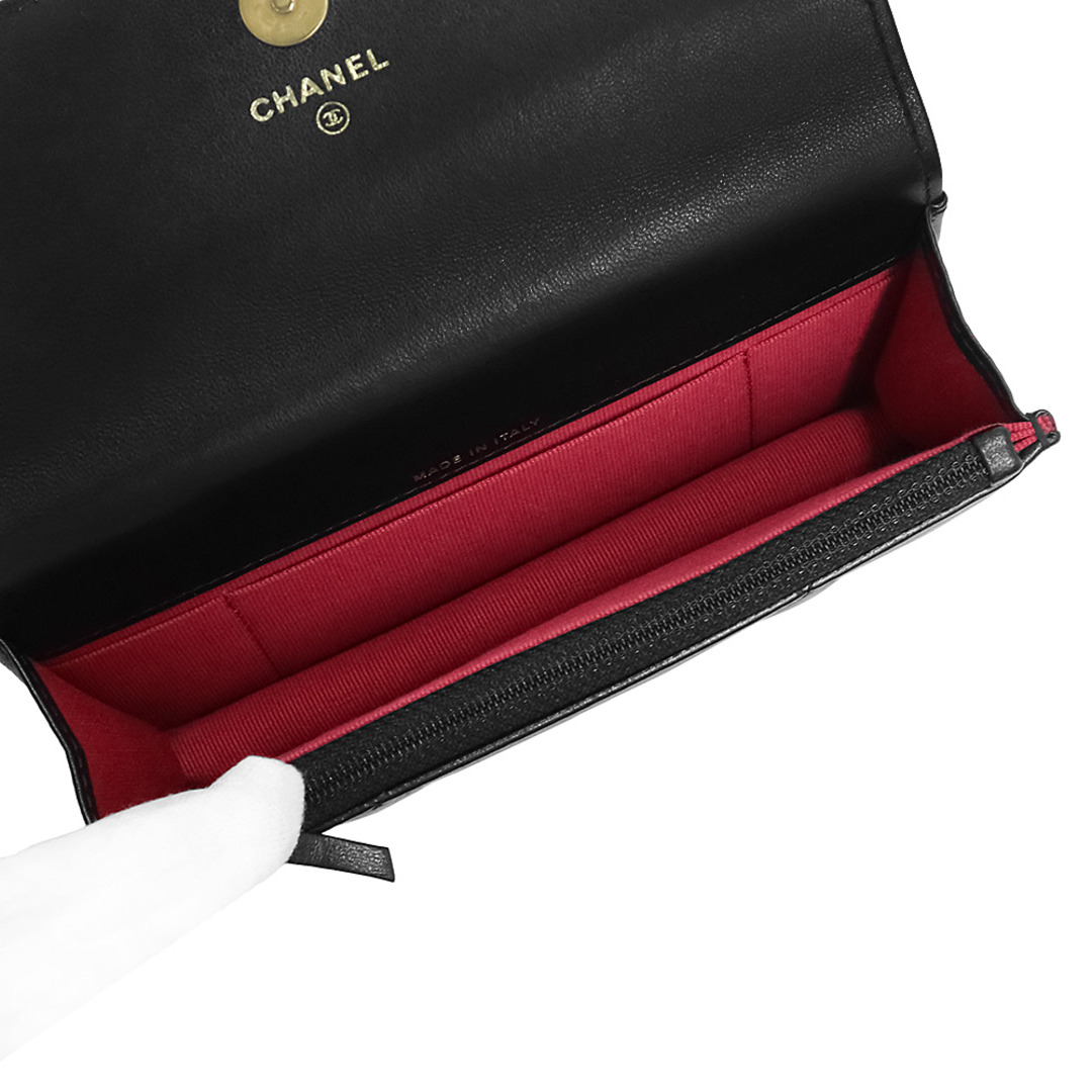 CHANEL - シャネル 19 ナインティーン ココマーク マトラッセ CHANEL - シャネル 19 ナインティーン ココマーク マトラッセ