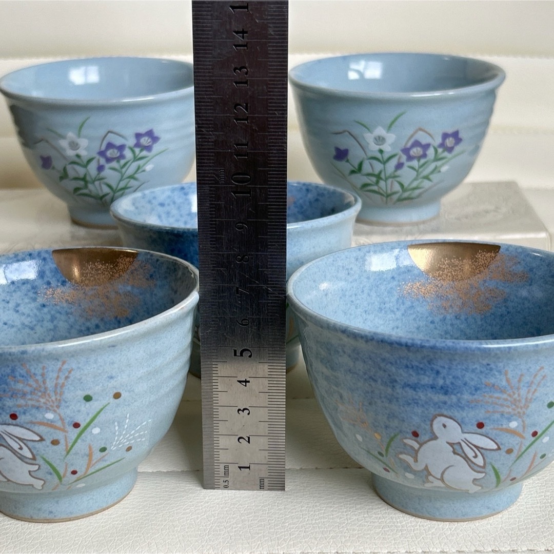 有田焼 - 有田焼 清秀 月うさぎ 金彩 和食器セット 長皿 銘々皿 有田焼 - 有田焼 清秀 月うさぎ 金彩 和食器セット 長皿 銘々皿