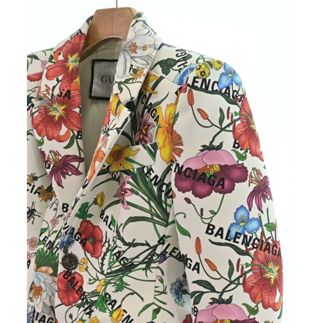 GUCCI - GUCCI グッチ テーラードジャケット 38(S位) 白 【古着 GUCCI - GUCCI グッチ テーラードジャケット 38(S位) 白 【古着