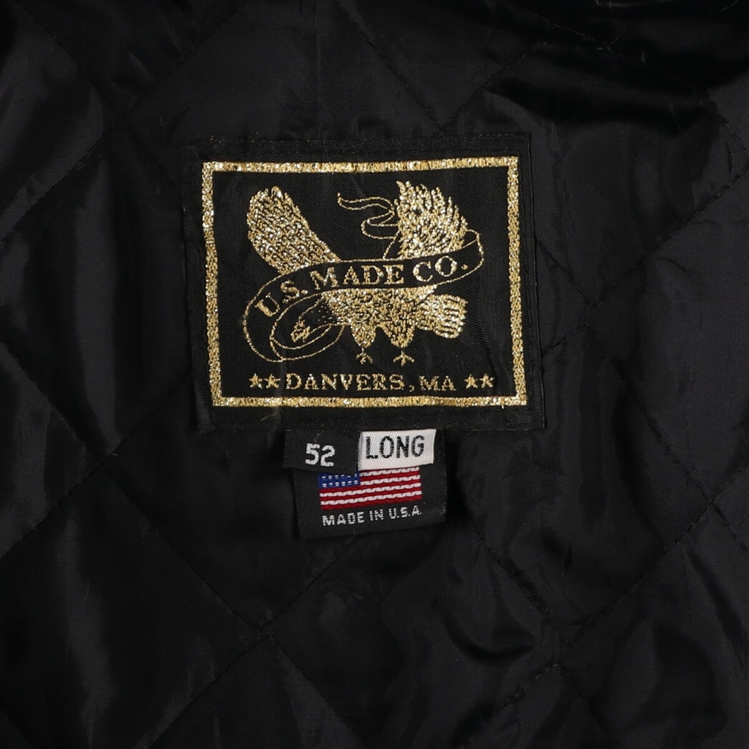 古着 U.S MADE CO. ライナー付き シングルライダースジャケット 古着 U.S MADE CO. ライナー付き シングルライダースジャケット