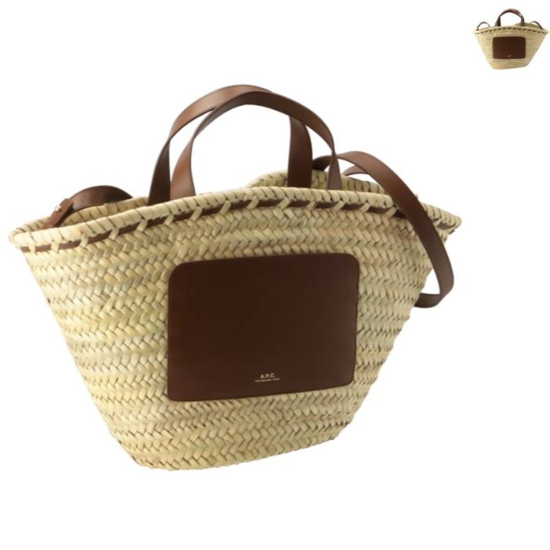A.P.C - アー・ぺー・セー A.P.C. バスケットバッグ PANIER ZOE A.P.C - アー・ぺー・セー A.P.C. バスケットバッグ PANIER ZOE