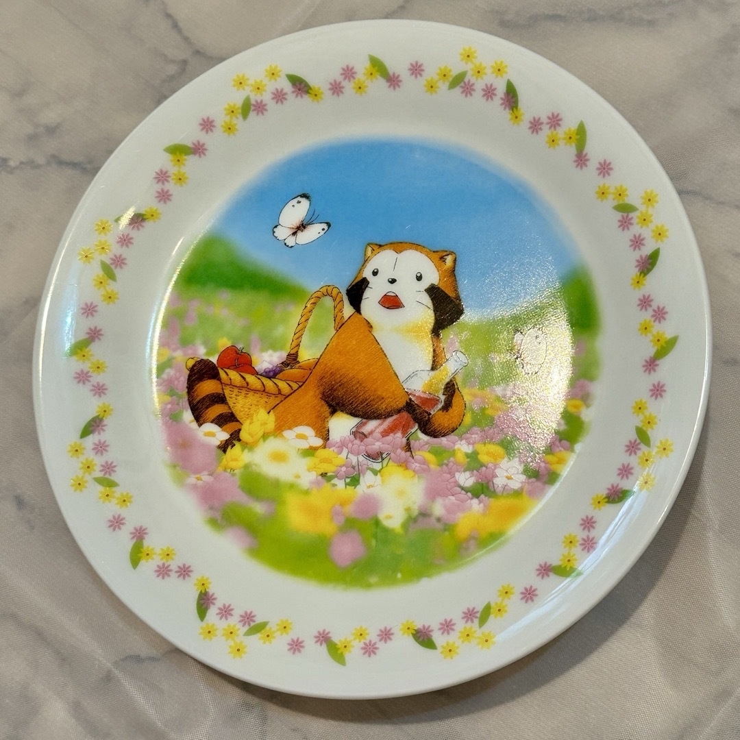 世界名作劇場 皿6種7枚セット フランダースの犬 アライグマ 世界名作劇場 皿6種7枚セット フランダースの犬 アライグマ