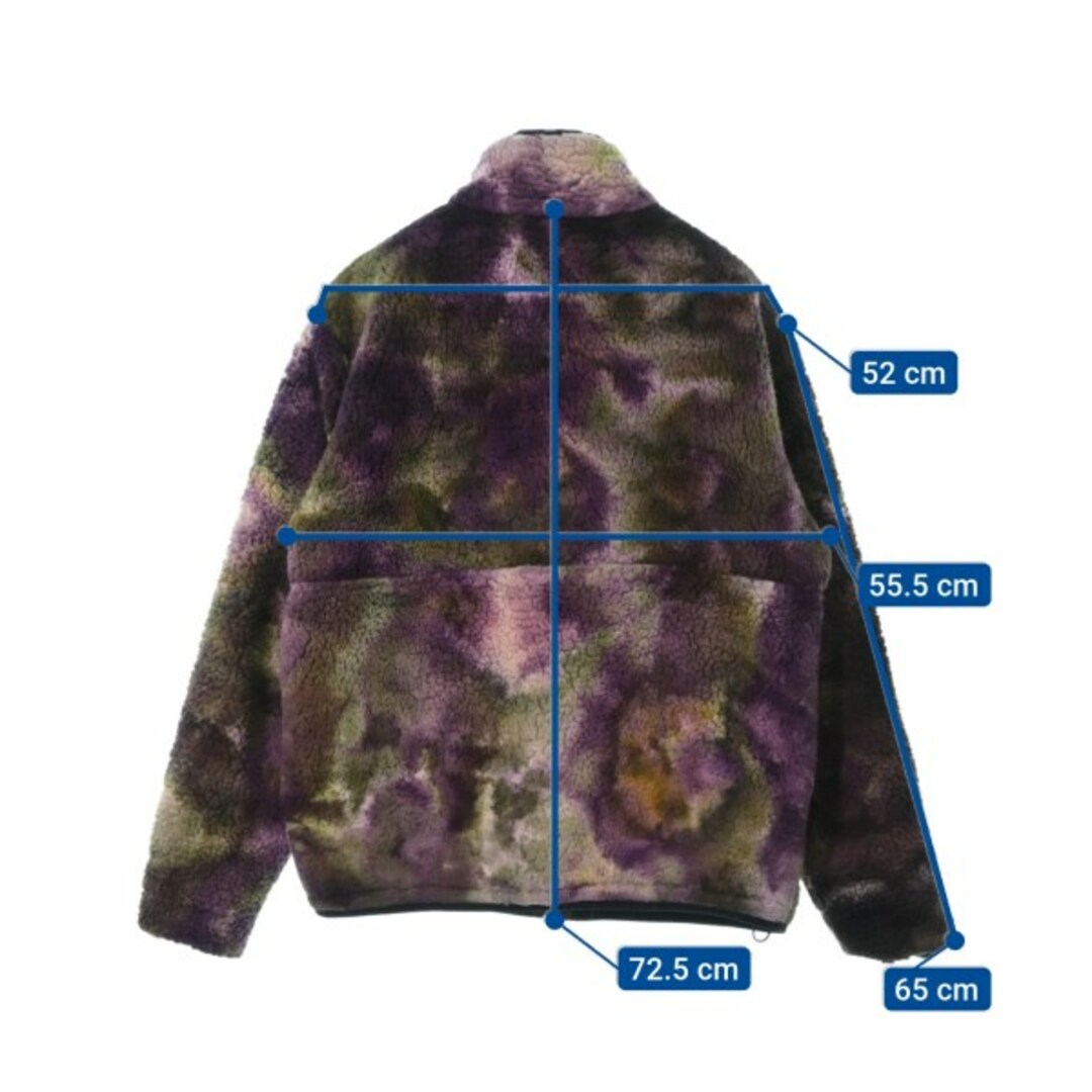 STUSSY ステューシー ブルゾン(その他) M 紫x緑x黒(総柄) 【古着】 STUSSY ステューシー ブルゾン(その他) M 紫x緑x黒(総柄) 【古着】