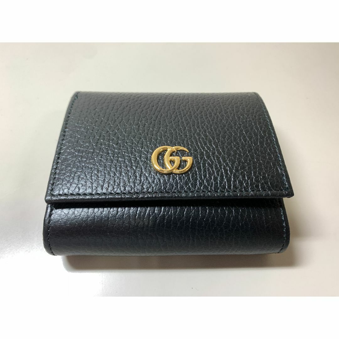 GUCCI - ☆未使用☆ GUCCI グッチ ダブルGウォレット 黒 598587 GUCCI - ☆未使用☆ GUCCI グッチ ダブルGウォレット 黒 598587