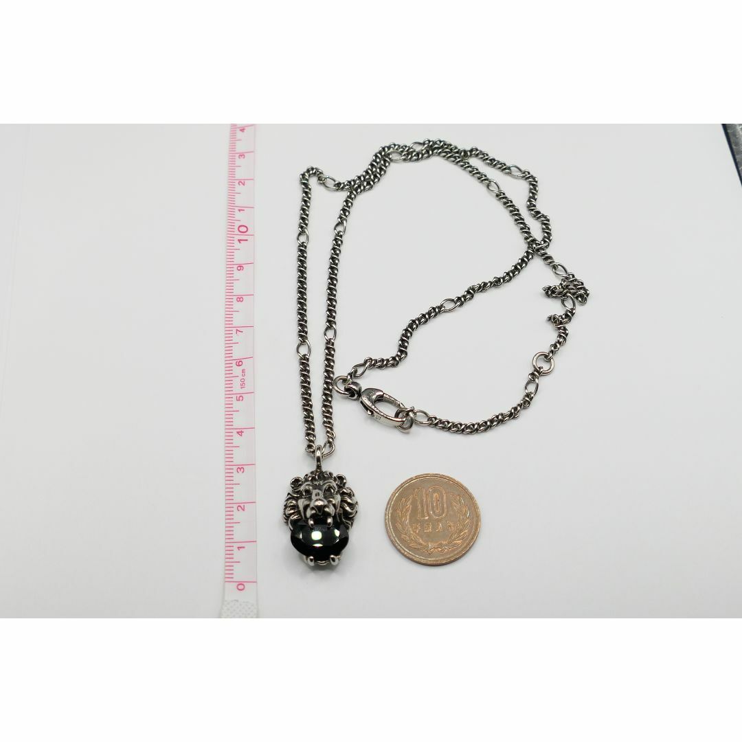 GUCCI - 美品 グッチ Gucci ライオンヘッド ネックレス ブラック GUCCI - 美品 グッチ Gucci ライオンヘッド ネックレス ブラック