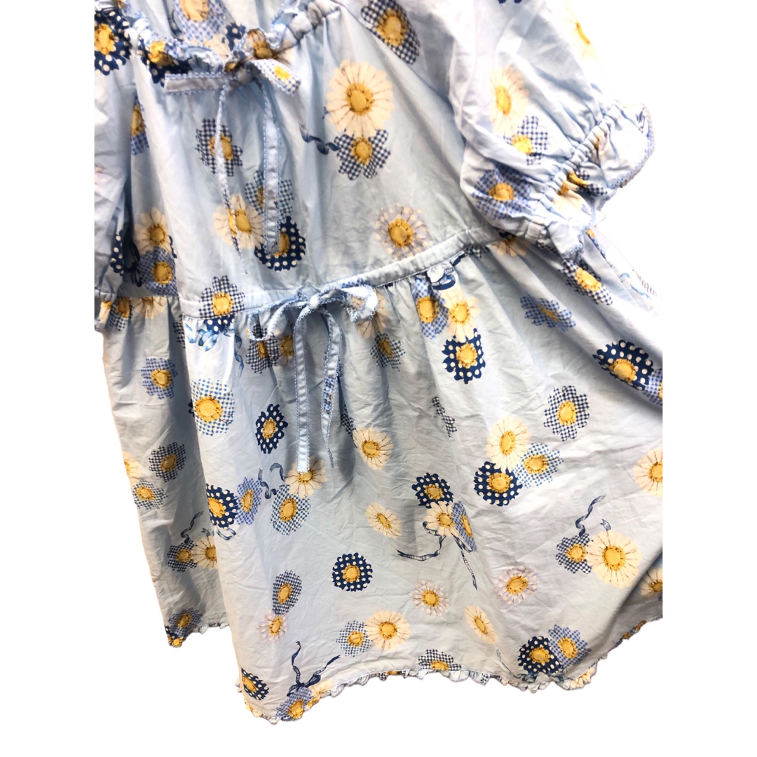 PINKHOUSE ピンクハウス ひな菊コサージュプリントチュニック PINKHOUSE ピンクハウス ひな菊コサージュプリントチュニック