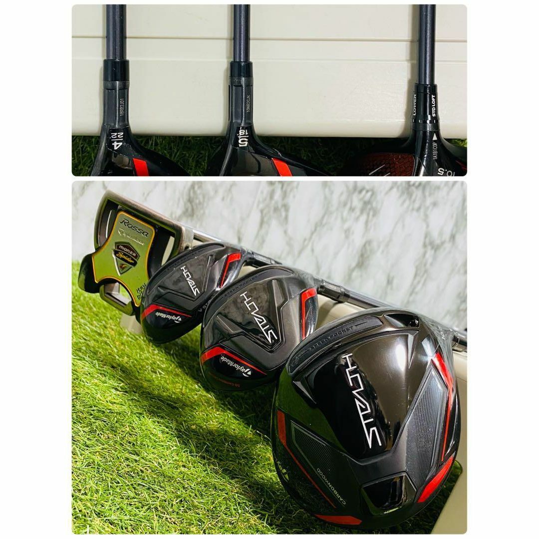 CB新品】 テーラーメイド ステルス&バーナー メンズゴルフセット CB新品】 テーラーメイド ステルス&バーナー メンズゴルフセット