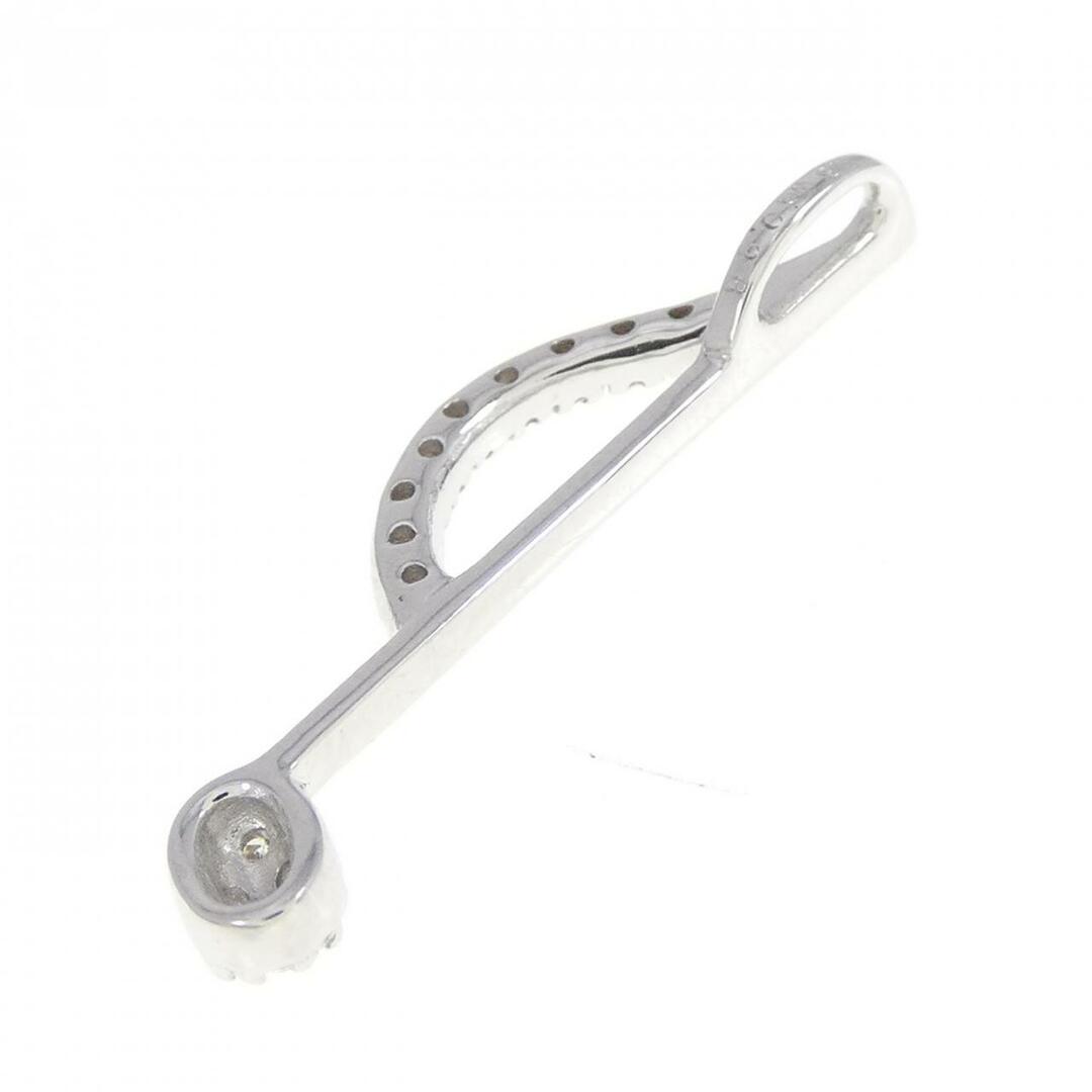K18WG ダイヤモンド ペンダント 0.08CT K18WG ダイヤモンド ペンダント 0.08CT