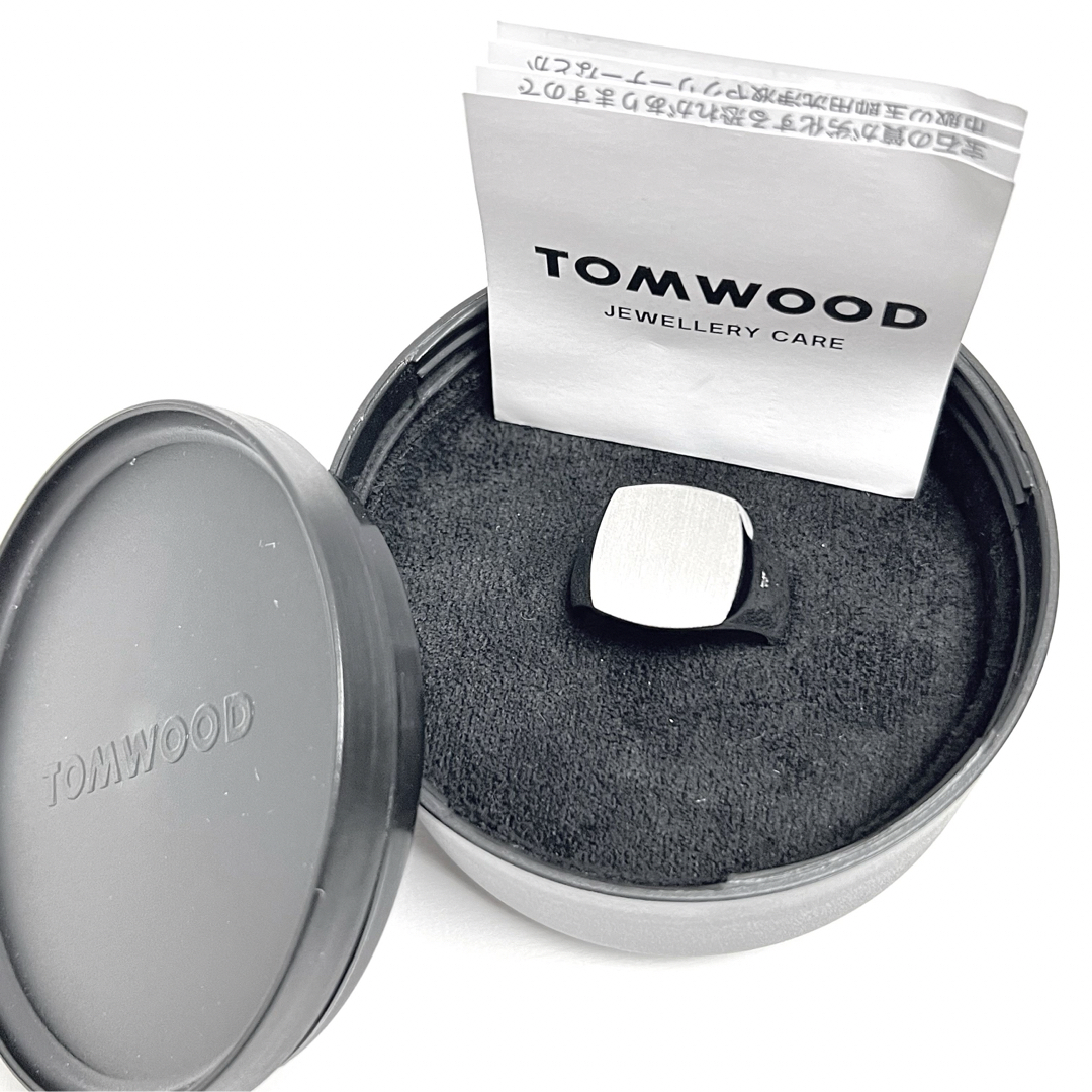 TOM WOOD - 64 TOMWOOD トムウッド クッション サテン リング TOM WOOD - 64 TOMWOOD トムウッド クッション サテン リング