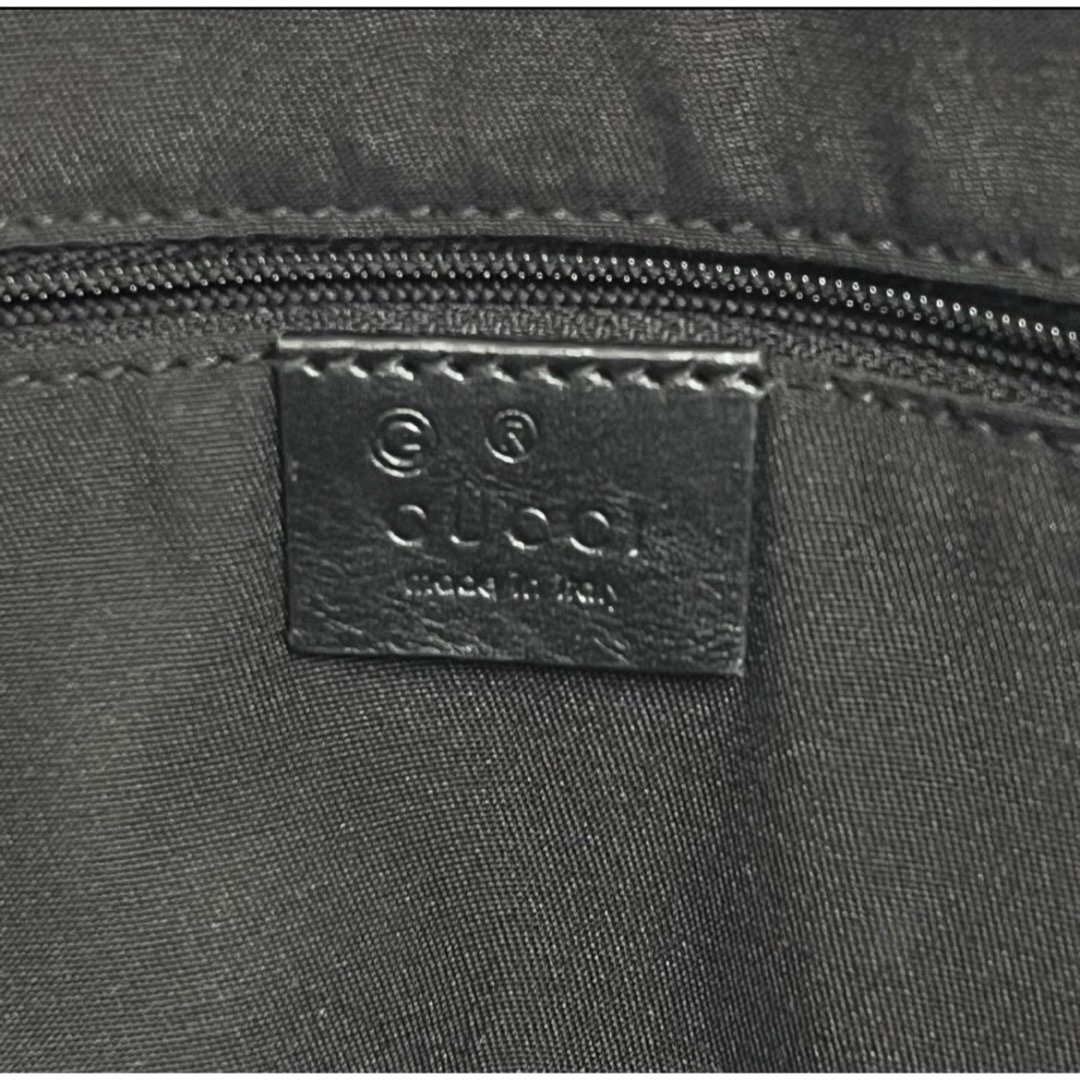 GUCCI - 希少美品 グッチ 2way トートバッグ シマ バンブー A4 GUCCI - 希少美品 グッチ 2way トートバッグ シマ バンブー A4