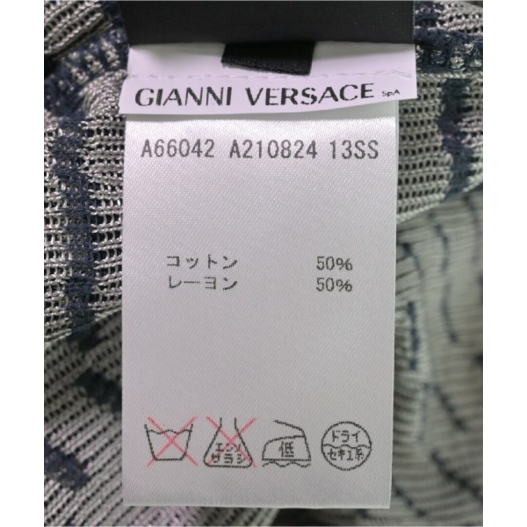 VERSACE - VERSACE ヴェルサーチ ニット・セーター 50(XL位) 紺 VERSACE - VERSACE ヴェルサーチ ニット・セーター 50(XL位) 紺