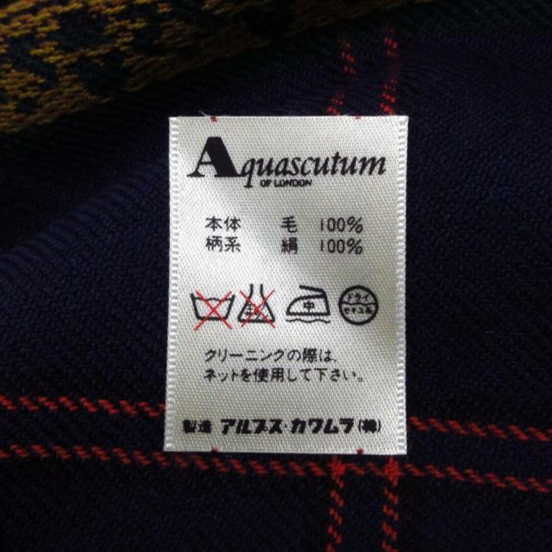 美品 アクアスキュータム ギンガムチェック トグル ダッフル 美品 アクアスキュータム ギンガムチェック トグル ダッフル