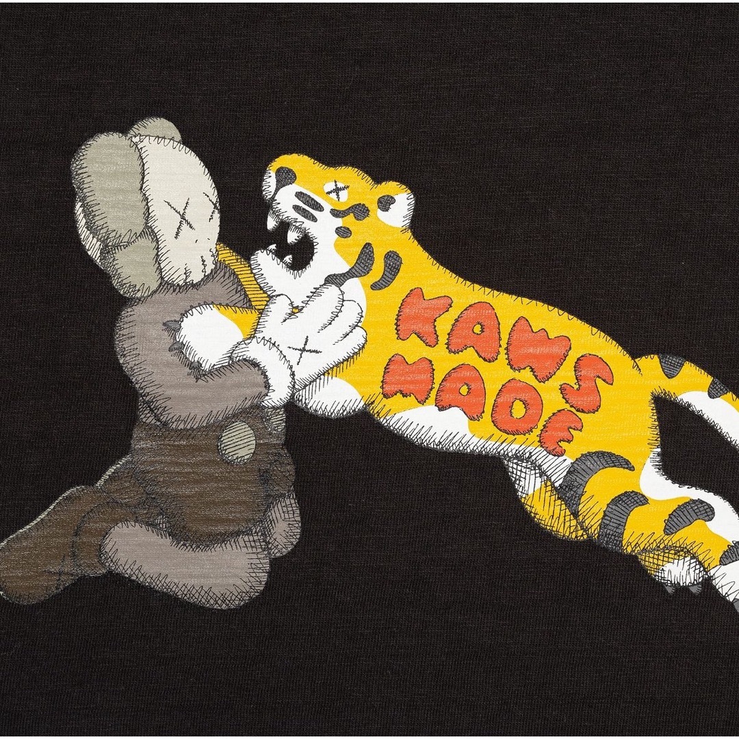 HUMAN MADE - HUMAN MADE KAWS GRAPHIC T-SHIRT #2 黒 3XLの通販 HUMAN MADE - HUMAN MADE KAWS GRAPHIC T-SHIRT #2 黒 3XLの通販