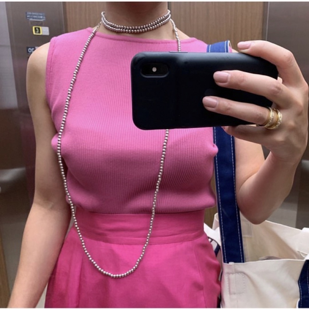 ロンハーマン:ナバホパールネックレスSilver Beads Necklace ロンハーマン:ナバホパールネックレスSilver Beads Necklace