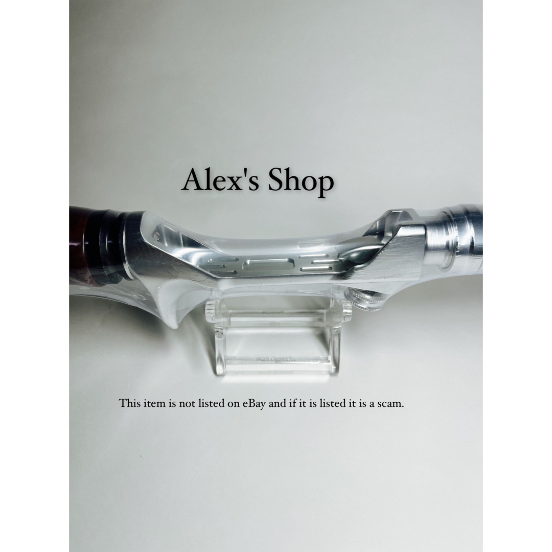 ウッドガングリップ、ベイトフィネス、シルバーの通販 by alex's ウッドガングリップ、ベイトフィネス、シルバーの通販 by alex's