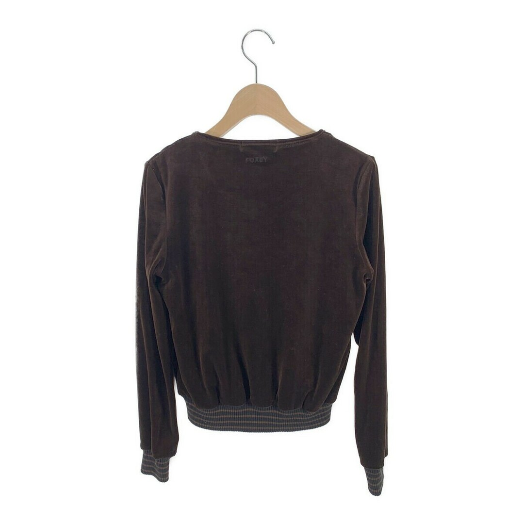 FOXEY NEW YORK - フォクシーニューヨーク アンサンブル ベロア FOXEY NEW YORK - フォクシーニューヨーク アンサンブル ベロア