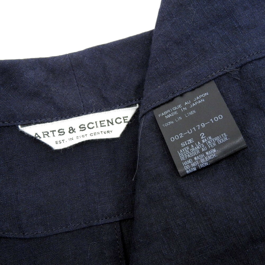 ARTS&SCIENCE - 超美品 アーツ&サイエンス 現行タグ 002-U179 ARTS&SCIENCE - 超美品 アーツ&サイエンス 現行タグ 002-U179