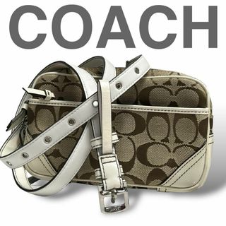 COACH(ボディバッグ/ウエストポーチ ・ ベージュ系)のフリマ COACH(ボディバッグ/ウエストポーチ ・ ベージュ系)のフリマ