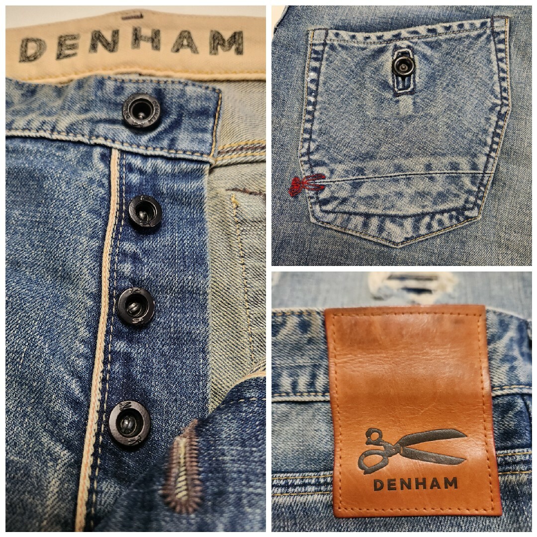 美品】DENHAM デンハム SKIN MIJJAF 日本製 W31 美品】DENHAM デンハム SKIN MIJJAF 日本製 W31