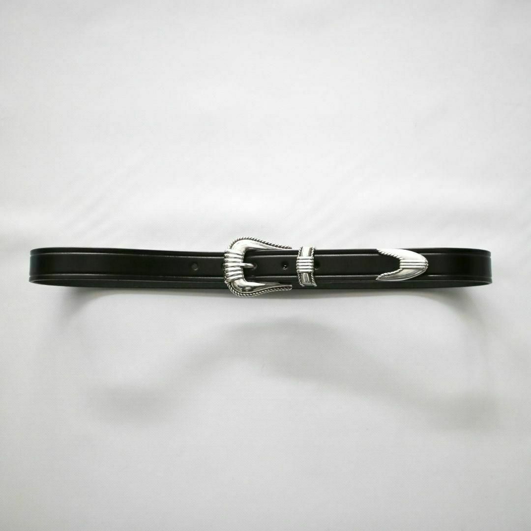 TORY LEATHER 3-Piece Silver Buckle Belt TORY LEATHER 3-Piece Silver Buckle Belt